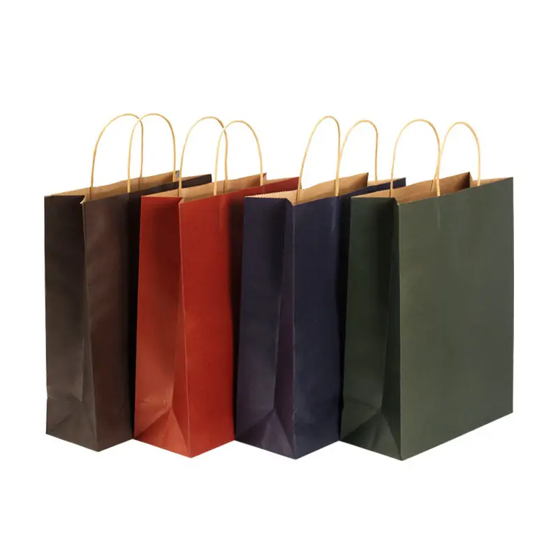 Custom kraft paper bags wholesale - LOVE PACKAG